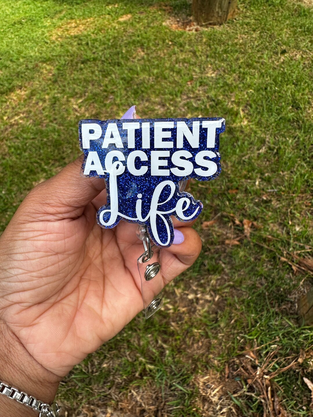 Patient Access Life Hospital Medical Badge Reel - Etsy