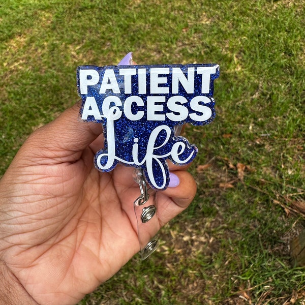 Patient Access Badge Reel - Etsy