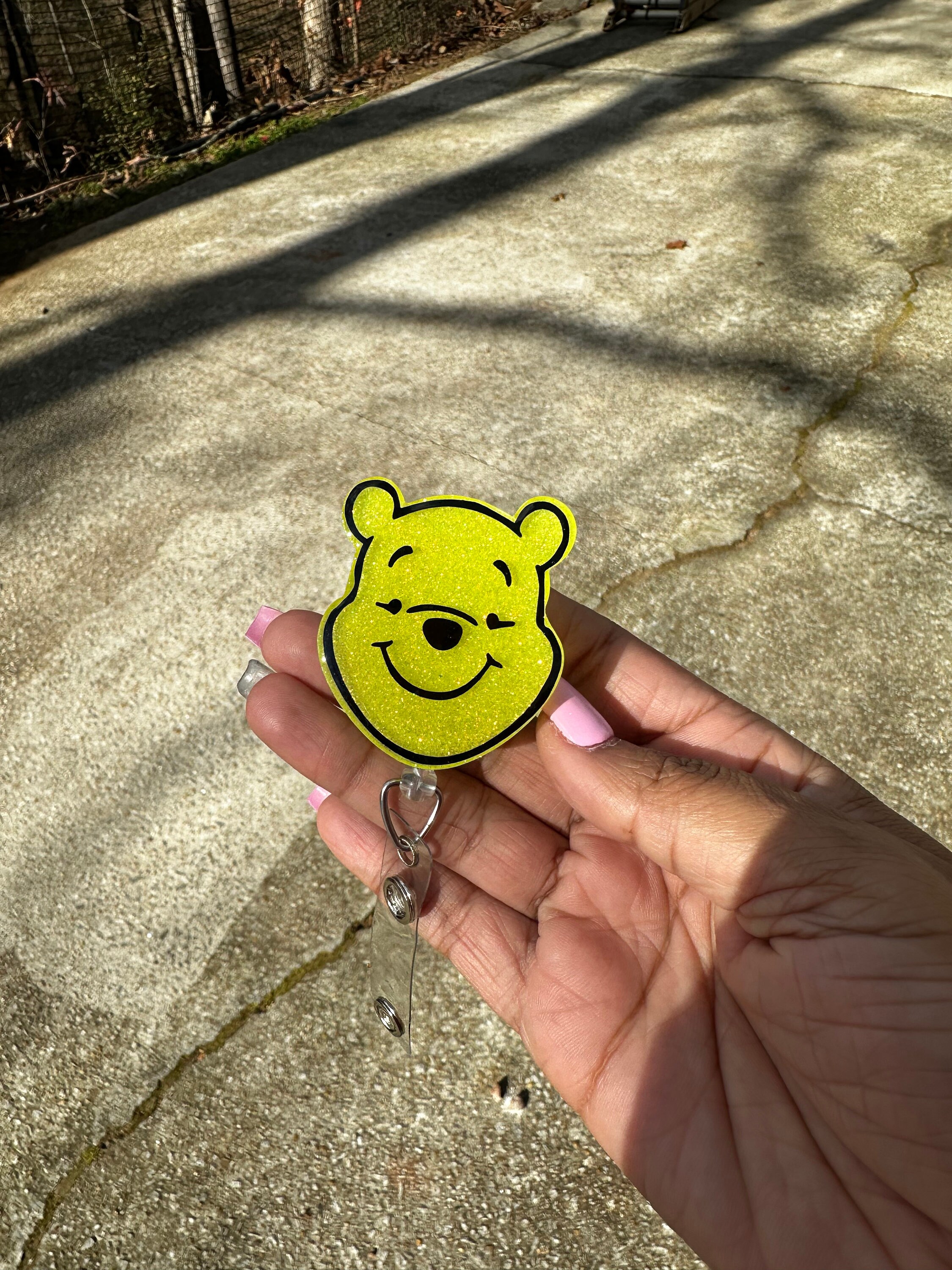 Winnie the Pooh Badge Reel Pooh Badge Medical Assistant Badge Reel ID ...