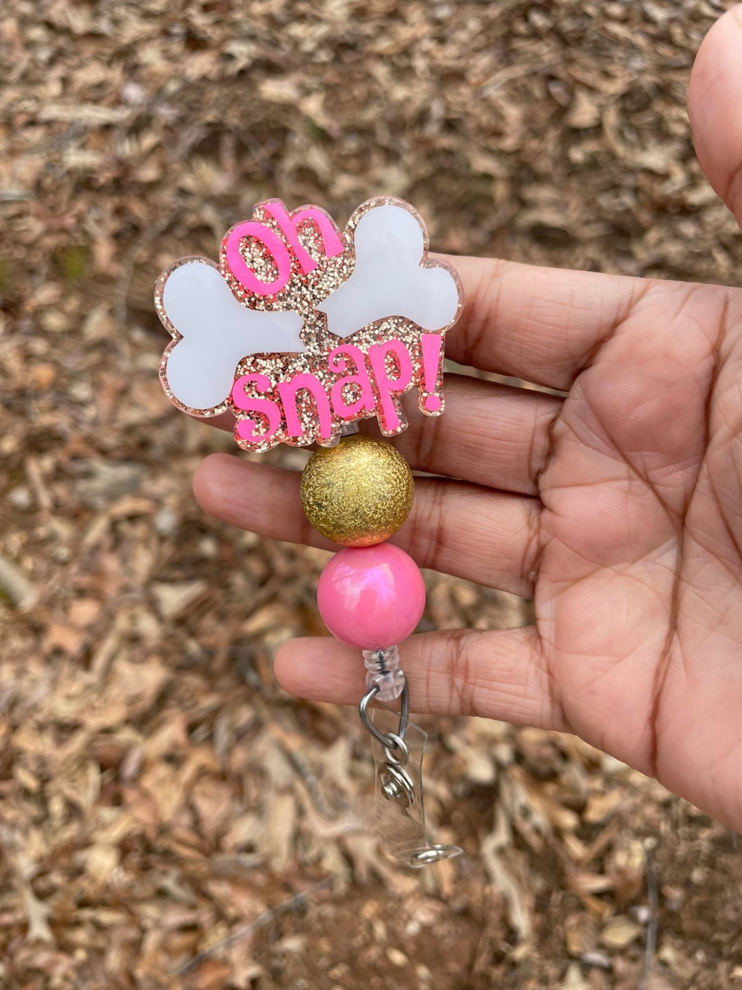 Ortho| Oh Snap!| Medical| Badge Reel| Cute - Etsy