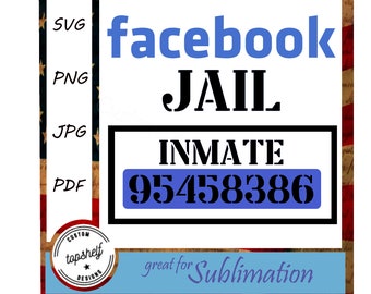 Facebook Jail Inmate Png - Etsy