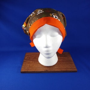 Puppy Thanksgiving Reversible Scrub Cap - Etsy