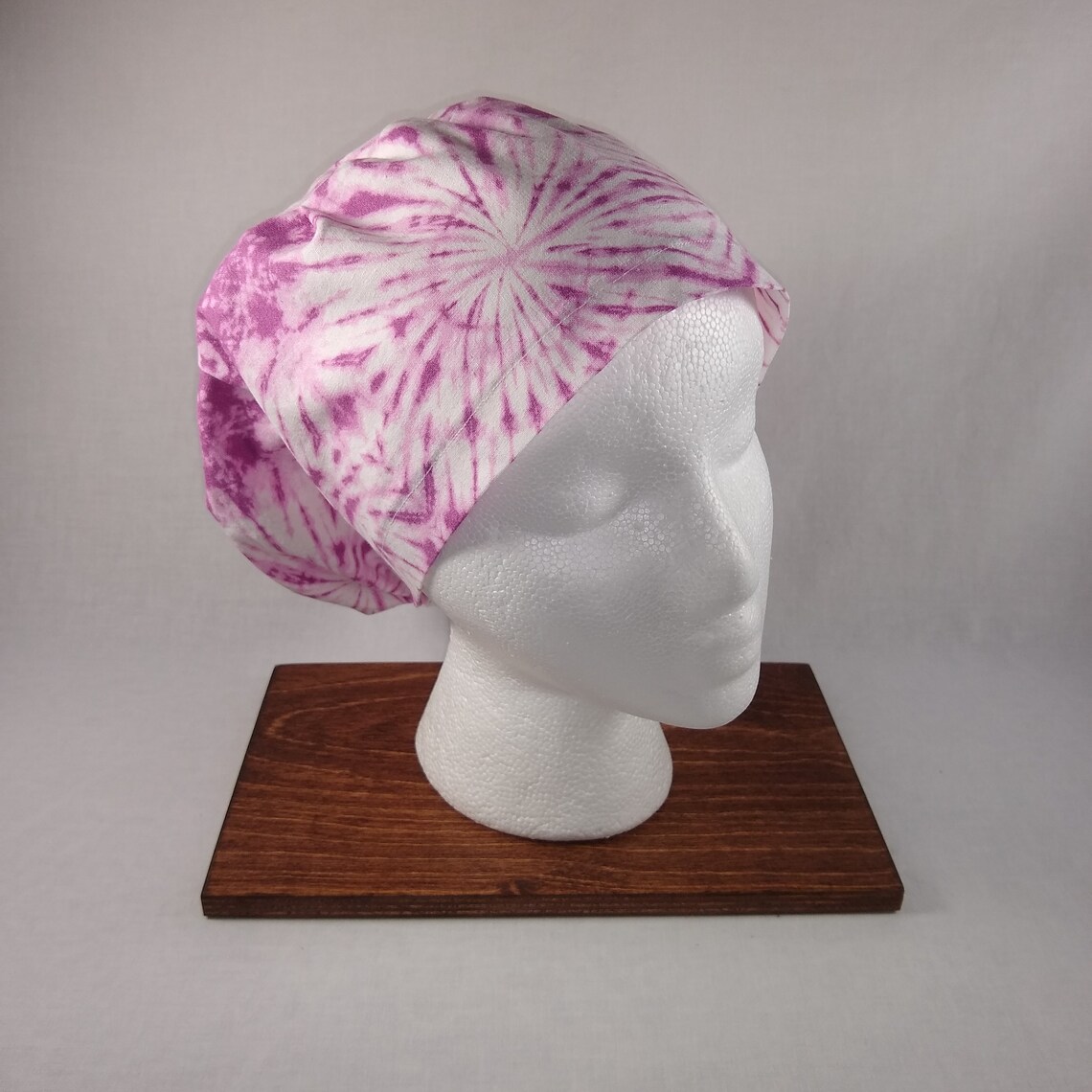 Pink Tie Dye Euro Surgical Cap - Etsy