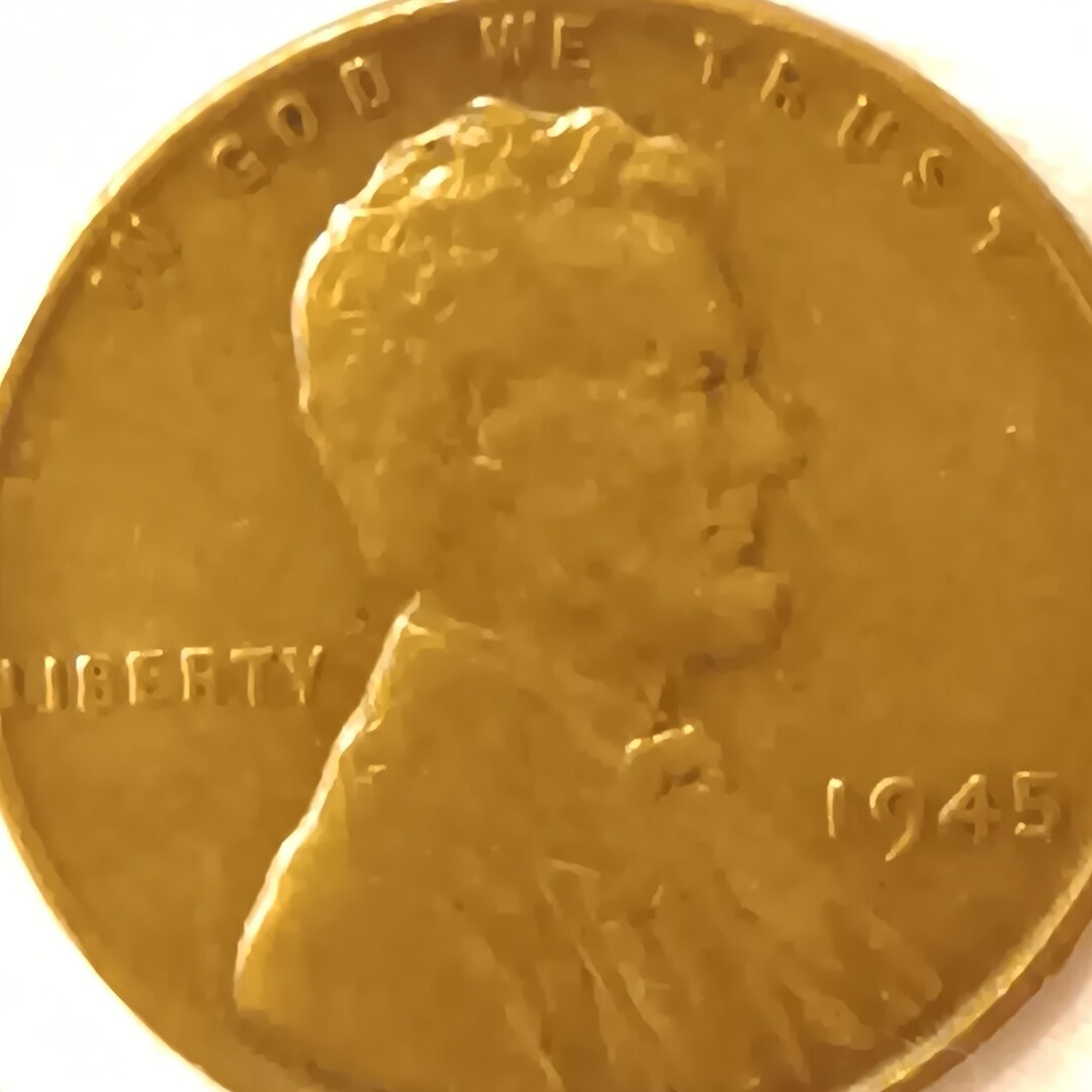 Lincoln Wheat No Mint Super Rare.1945 Copper Cent. - Etsy
