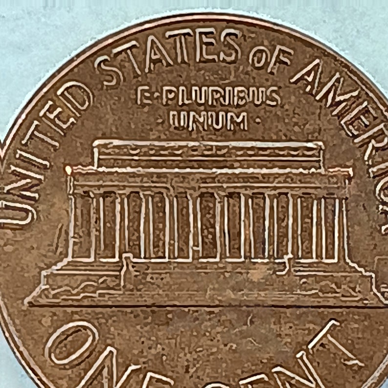 Lincoln Memorial 1964 No Mint SMS.DDO. Error Cent. - Etsy