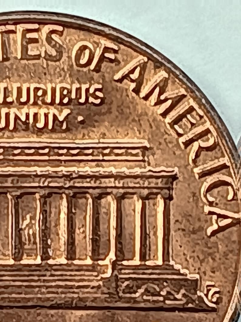 Lincoln Memorial 1983 No Mint Ddo.ddr.double Ear. Reverse Miss Print ...