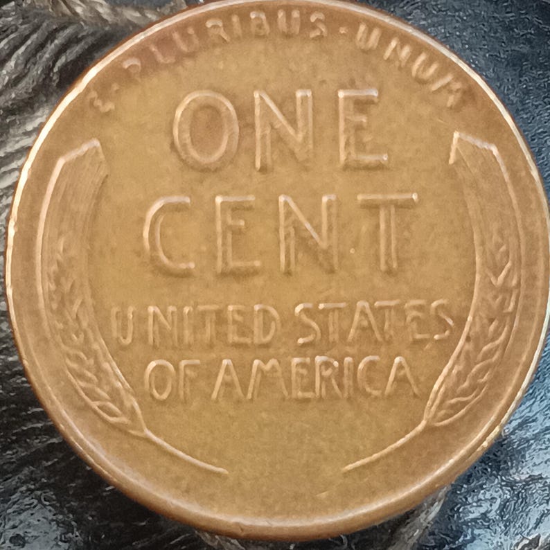 Lincoln 1948 Wheat Very Rare No Mint Red. - Etsy