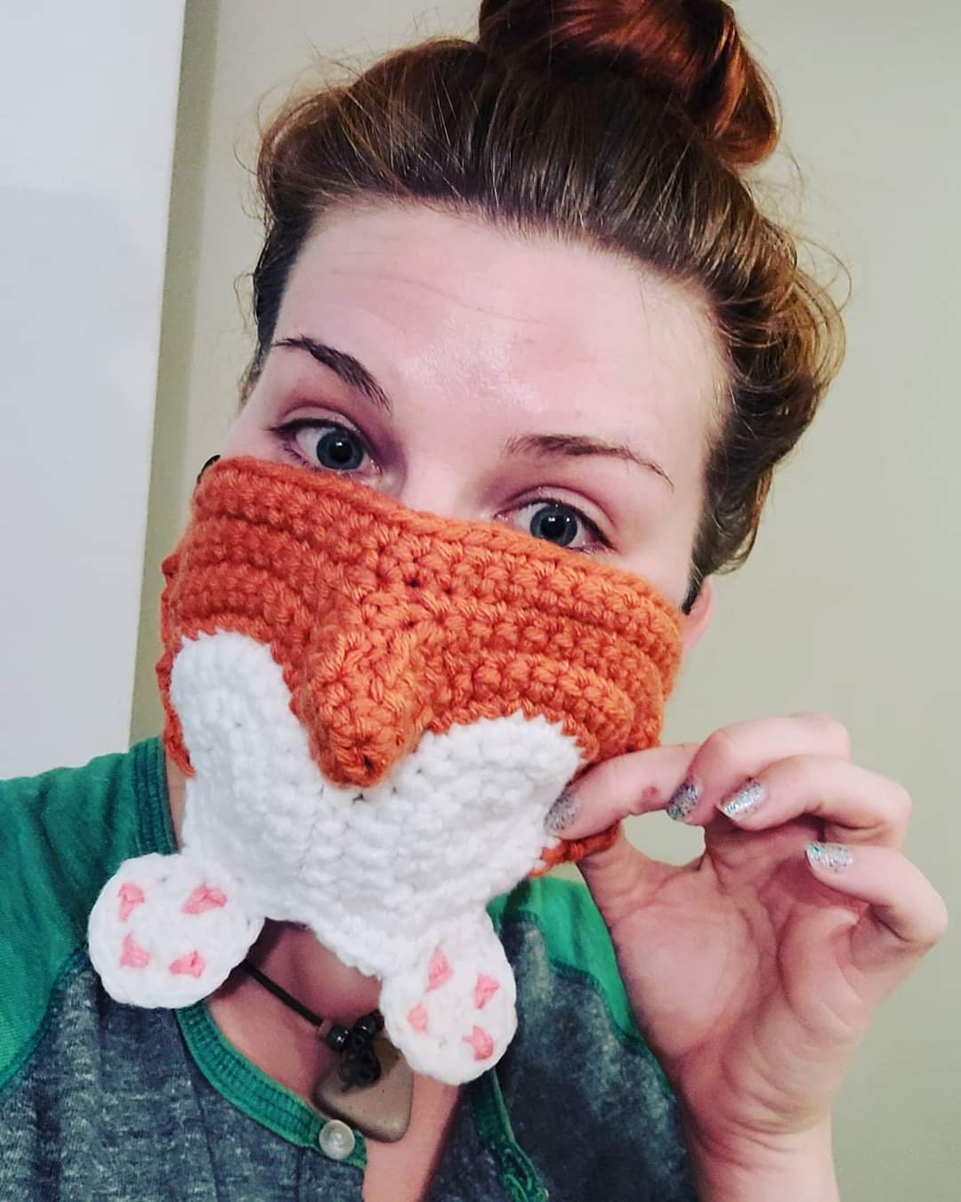 Custom Crocheted Face Masks (add Description of Your Dream Mask Below ...