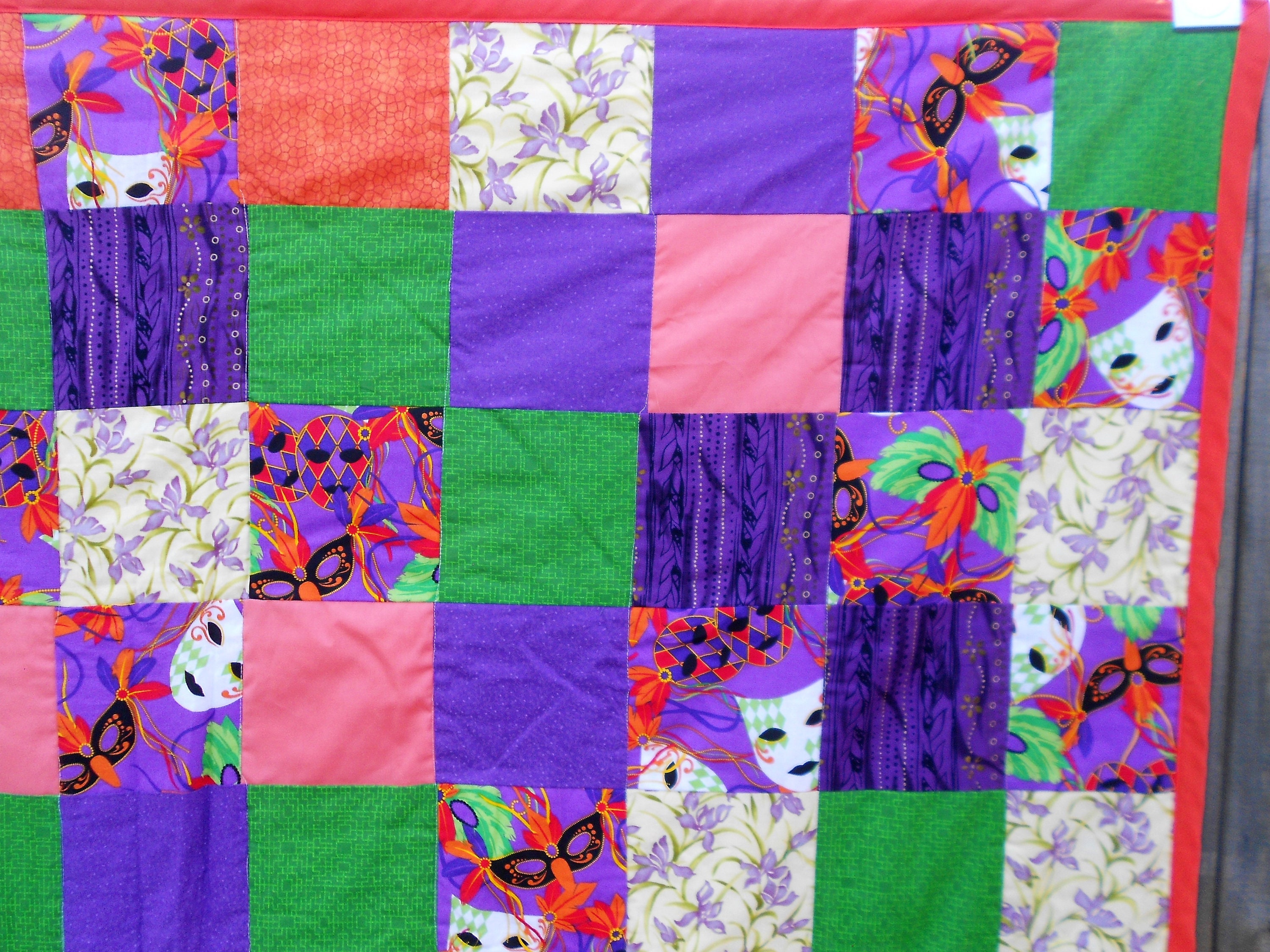 Mardi Gras Quilt - Etsy