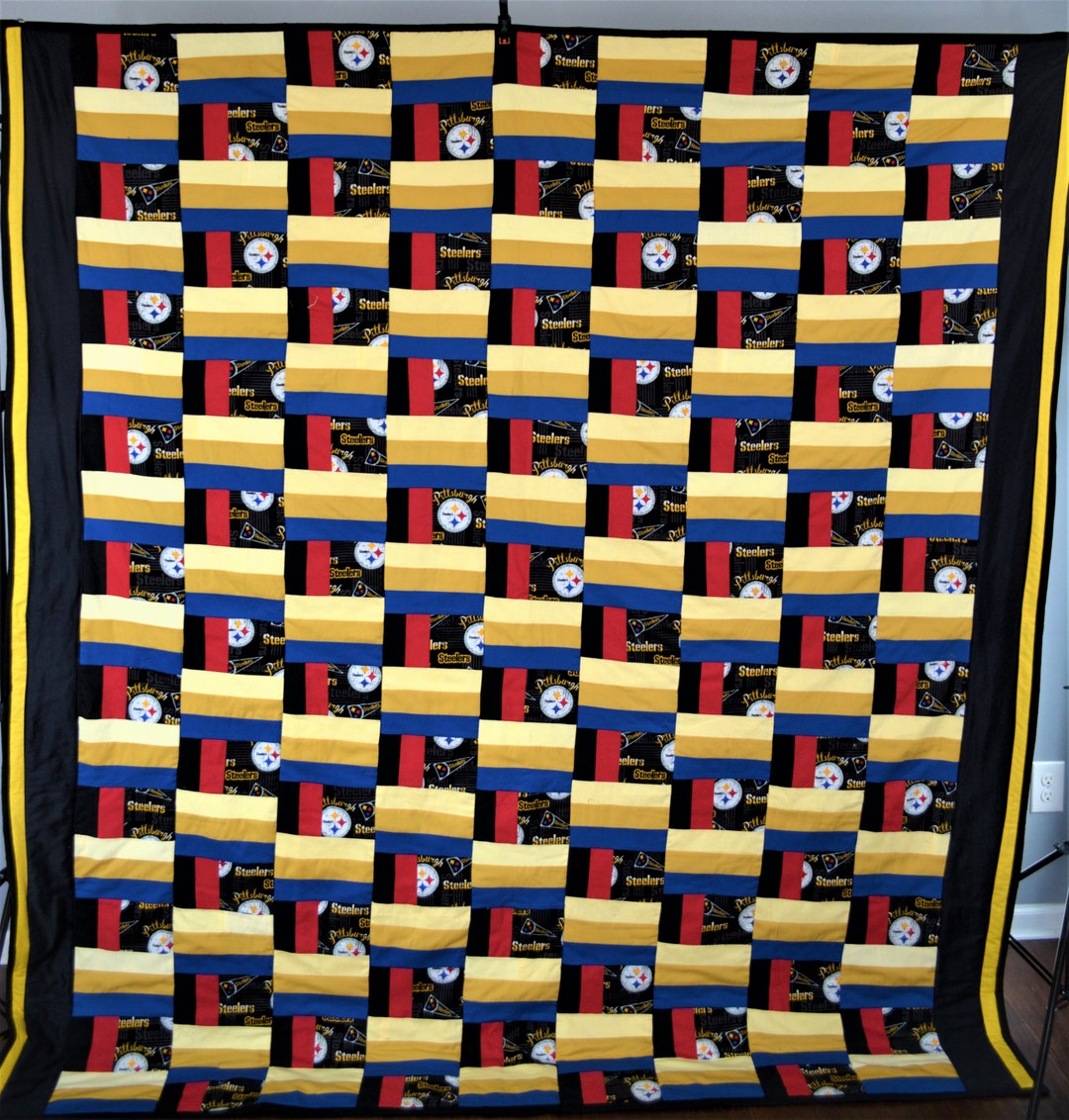 Pittsburgh Steelers Quilt - Etsy