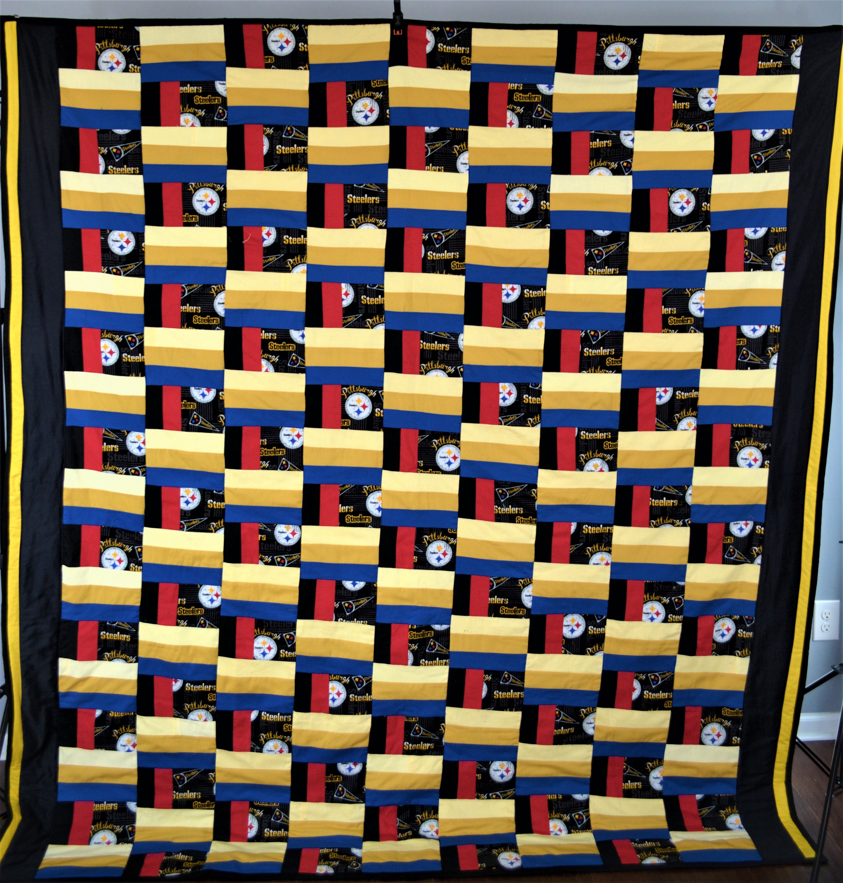 Pittsburgh Steelers Quilt - Etsy