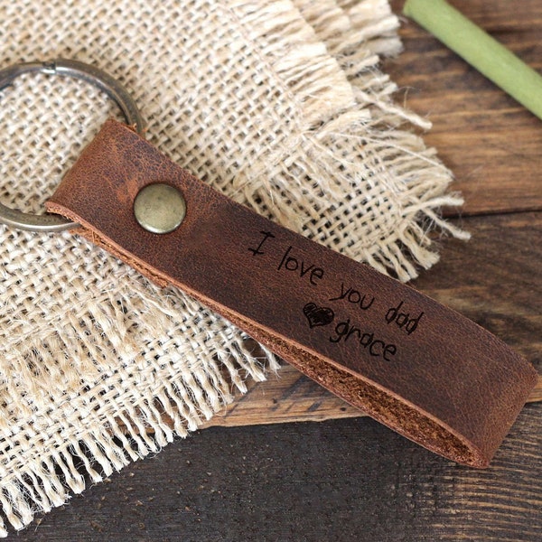 Dad Keychain - Etsy