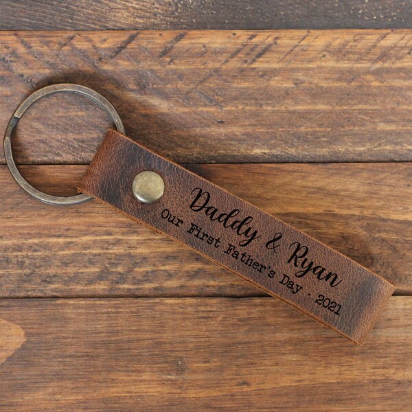 Dad Keychain - Etsy
