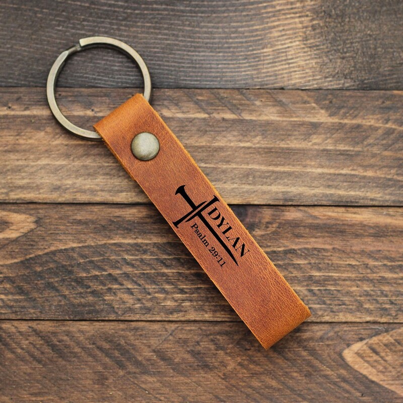 Cross Keychain - Etsy