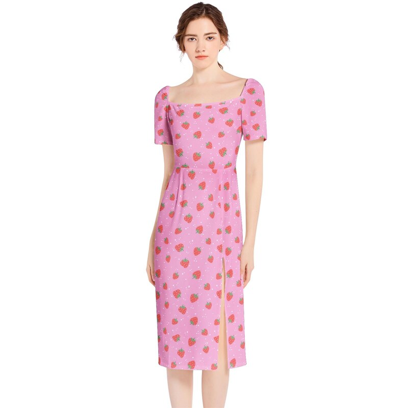 Strawberry Dress Women - Etsy