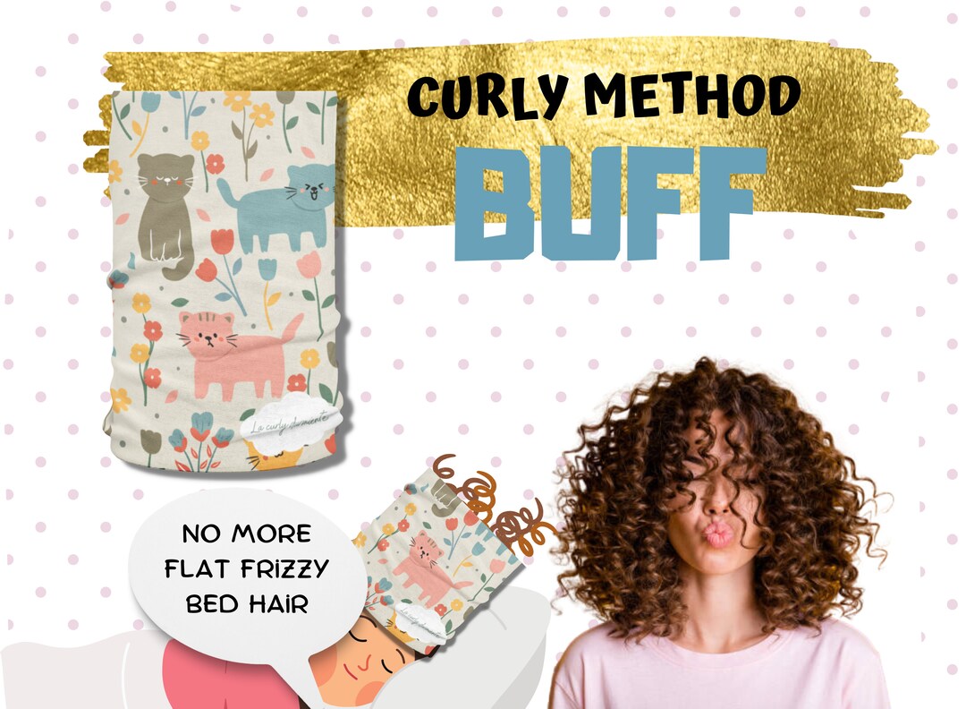 Personalized Curly Hair Buff/ Sleep Cap / Wrap/bonnet for - Etsy
