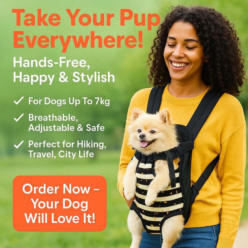Dog Front Carrier - Etsy