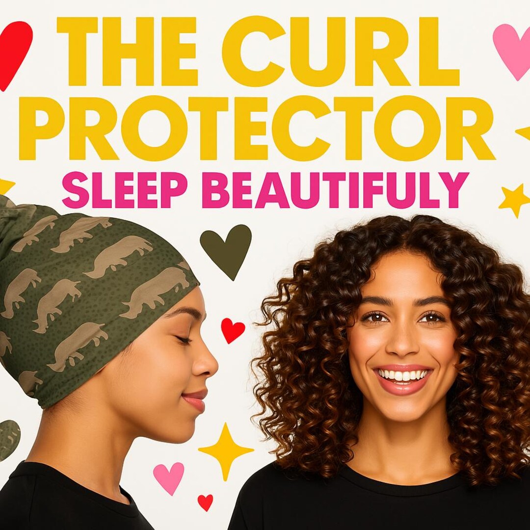 Curly Hair Protector/ Green Rino Hair Wavy Hair Protector/curly Hair ...