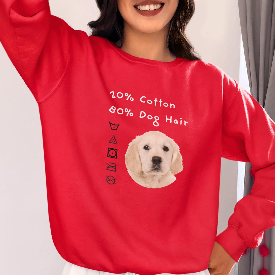 Custom Dog Sweatshirt - Personalized Pet Photo Sweatshirt - Funny Pet ...