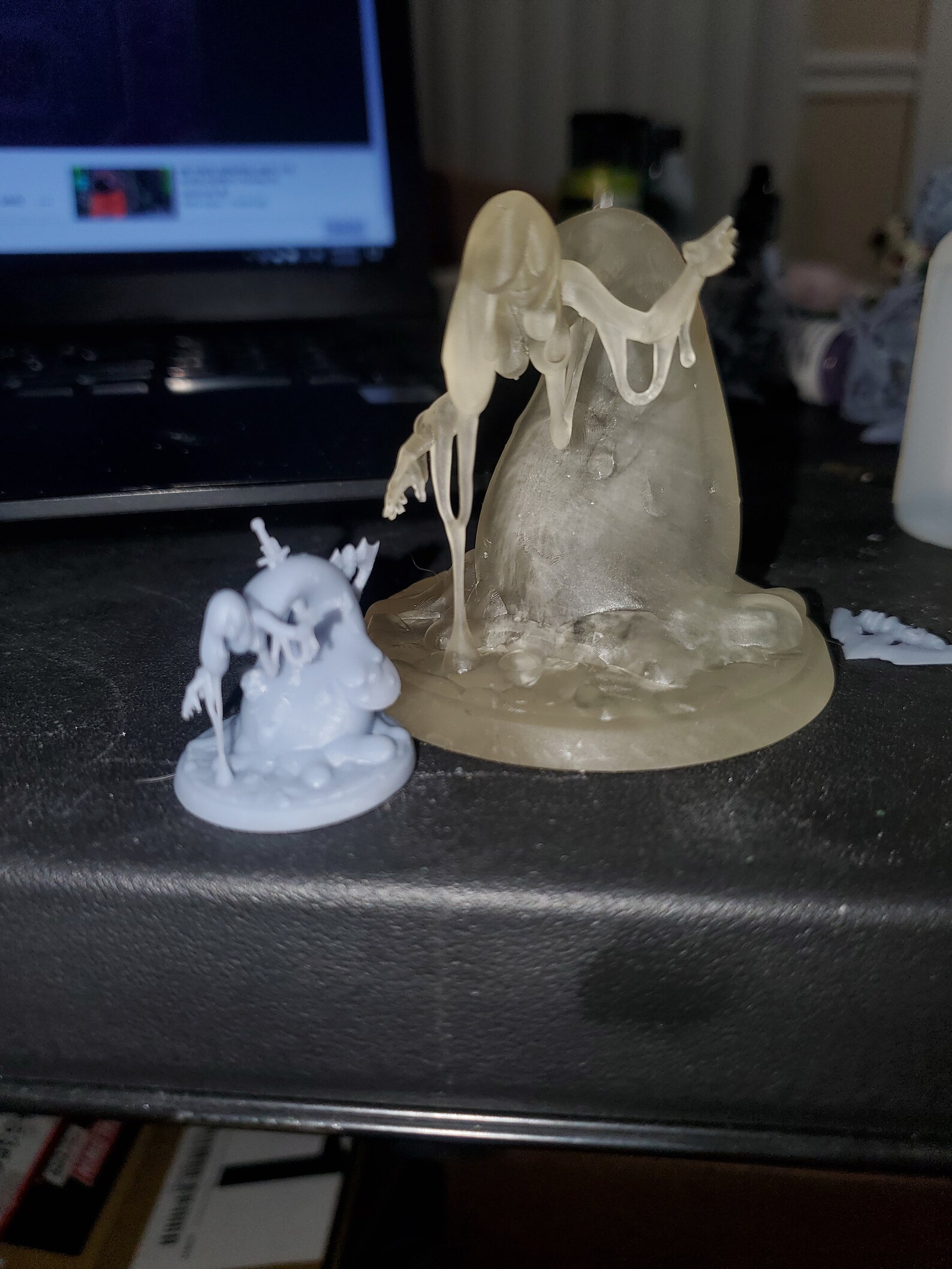 Female Ooze Slime Girl Monster Twin Goddess Miniatures D&D | Etsy