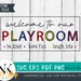 Welcome to Our Playroom SVG| Playroom SVG| Toy Room Sign| Playroom Sign ...