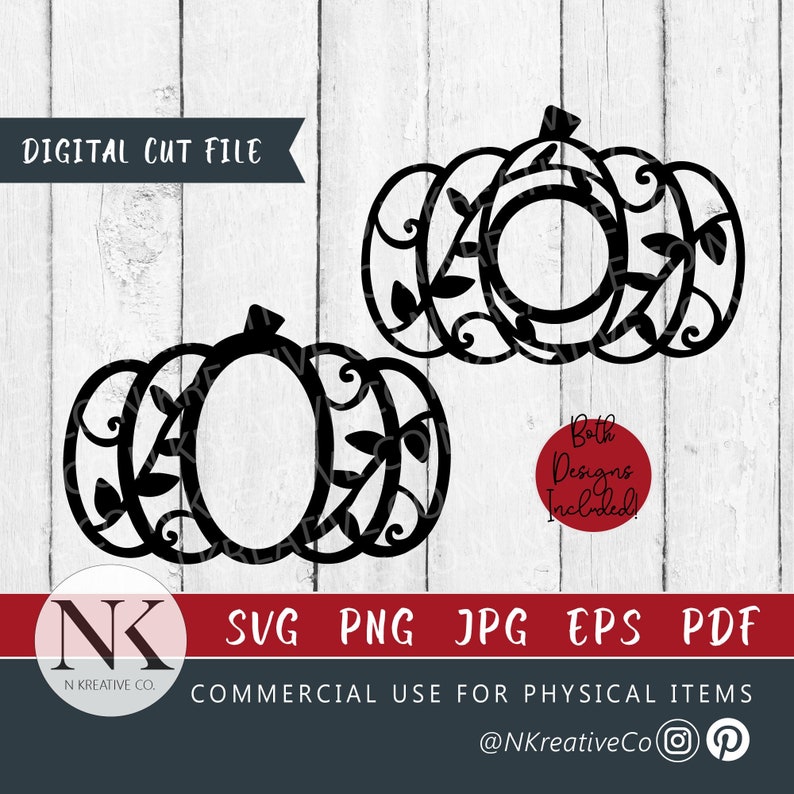 Swirly Pumpkin Svg| Pumpkin SVG| Monogram Pumpkin Svg| Flourish Pumpkin ...