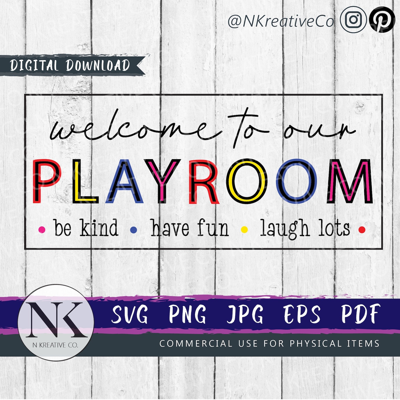 Welcome to Our Playroom SVG Playroom SVG Toy Room Sign | Etsy