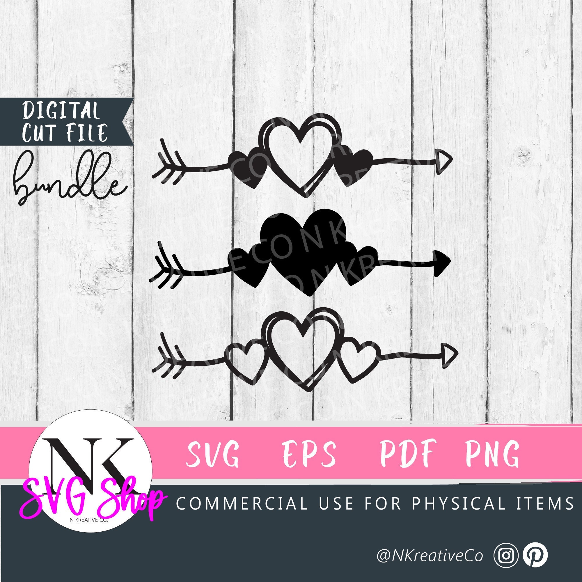 Heart Svg| Bow and Arrow SVG| Valentines SVG| Heart and Arrow SVG ...