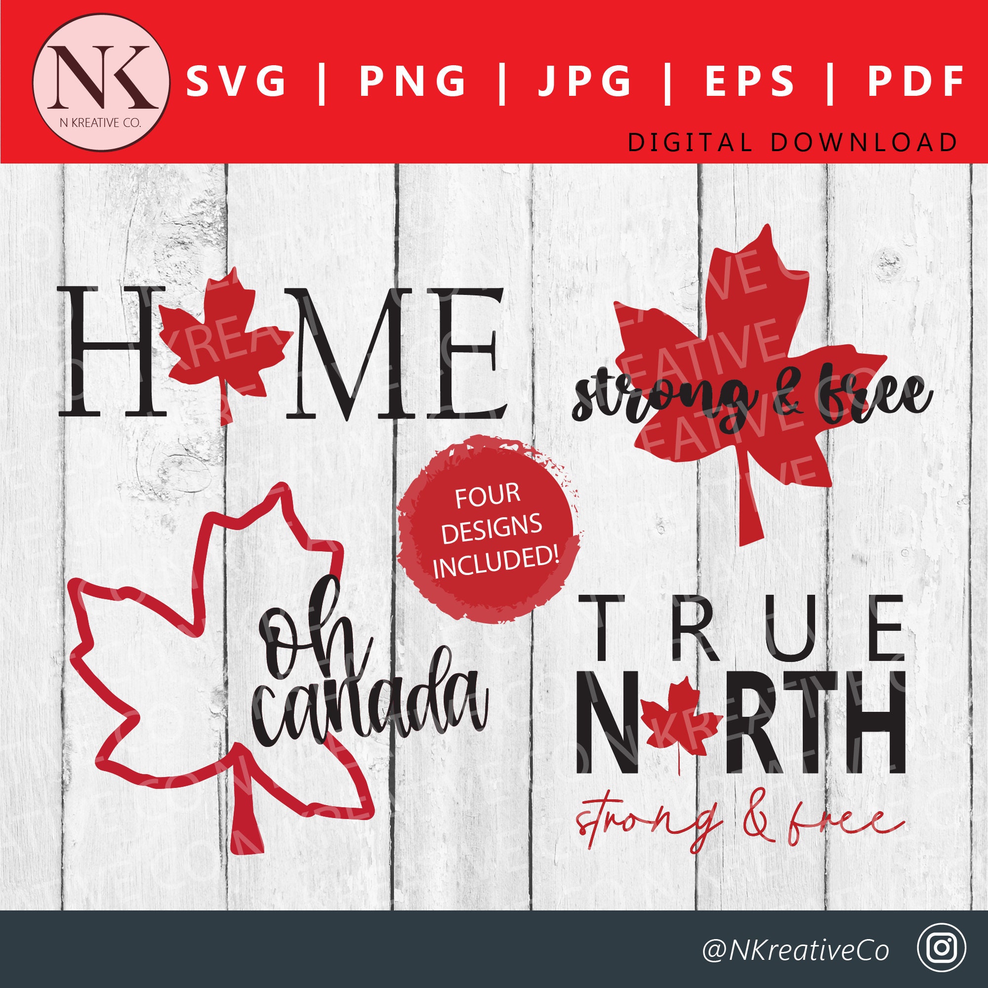Canada SVG | Canada Day SVG | Canada SVG Bundle | Canada Tee Decal ...