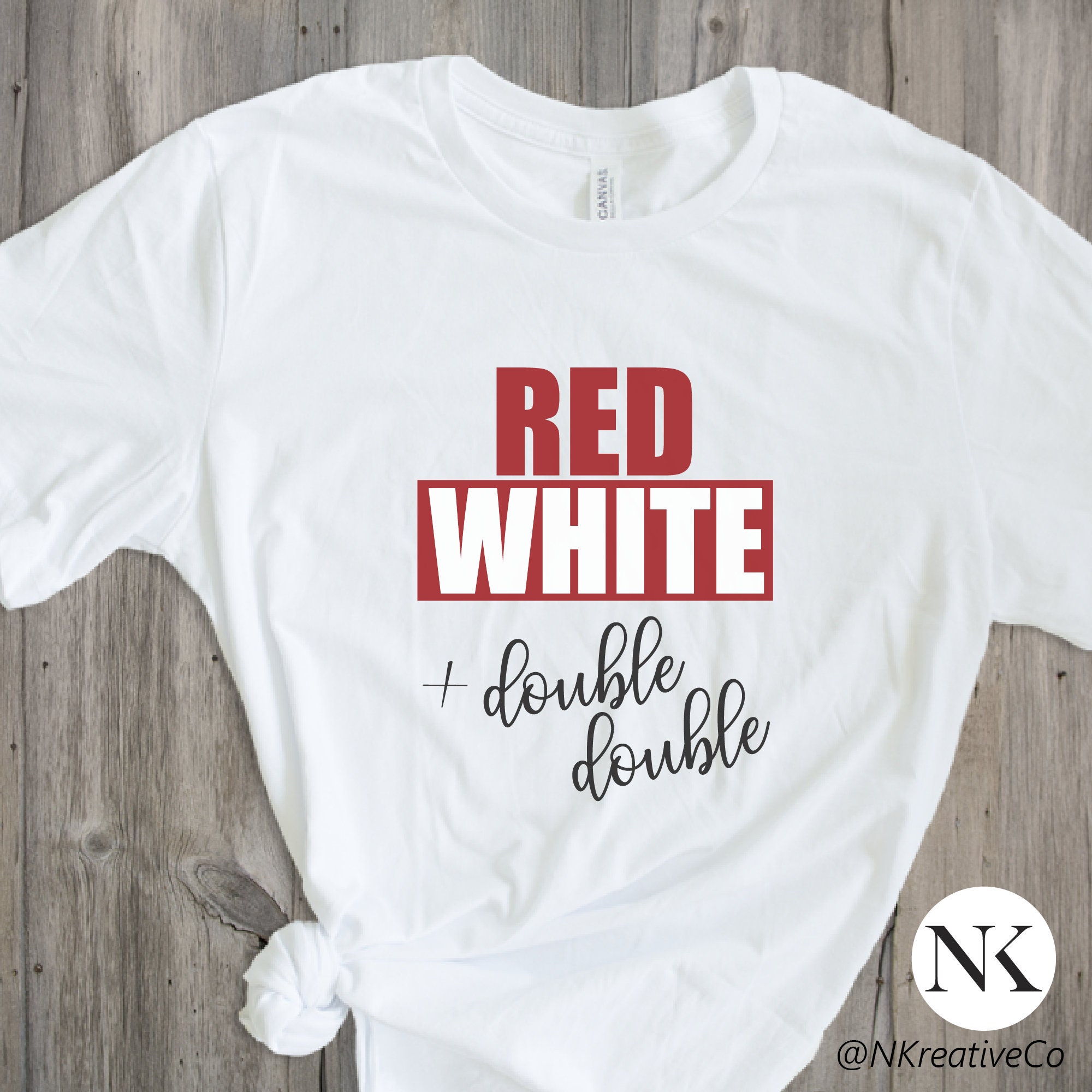 Red White + Canadian | Canada SVG | Canada Day Tee SVG | Canada SVG ...