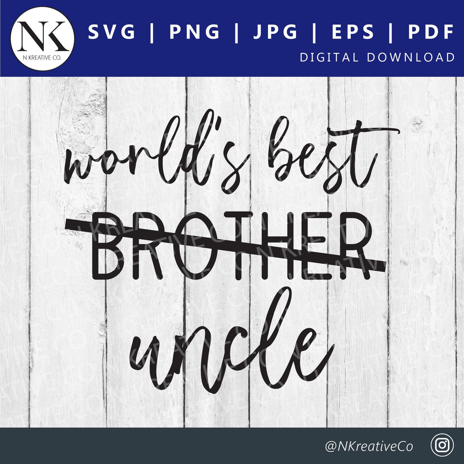 Baby Announcement SVG | World's Best Uncle SVG | Uncle to Be SVG ...