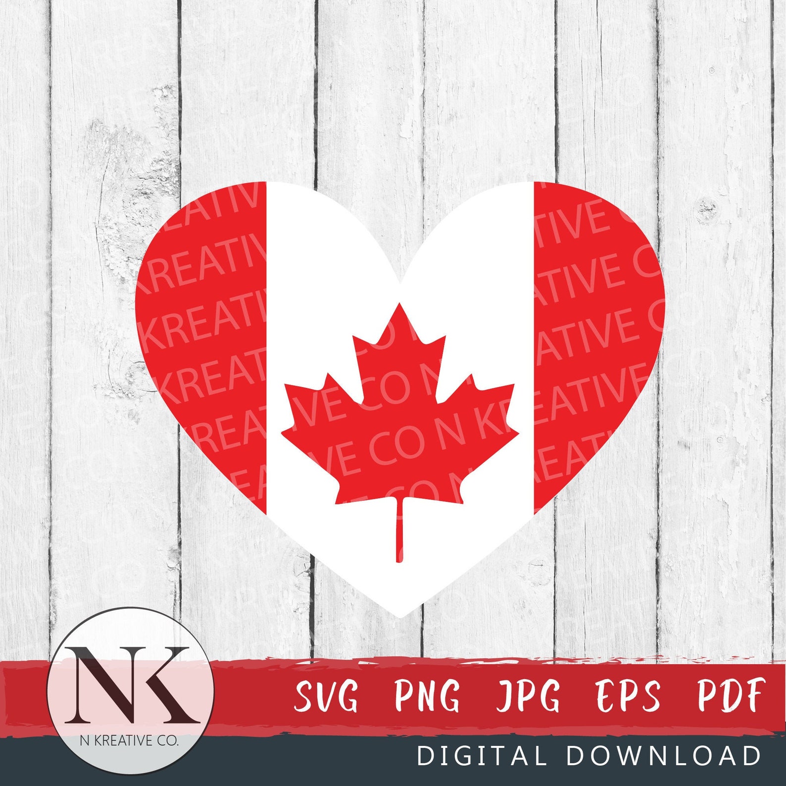 Canada Flag SVG | Canada Day SVG | Maple Leaf Heart SVG | Canada Tee ...