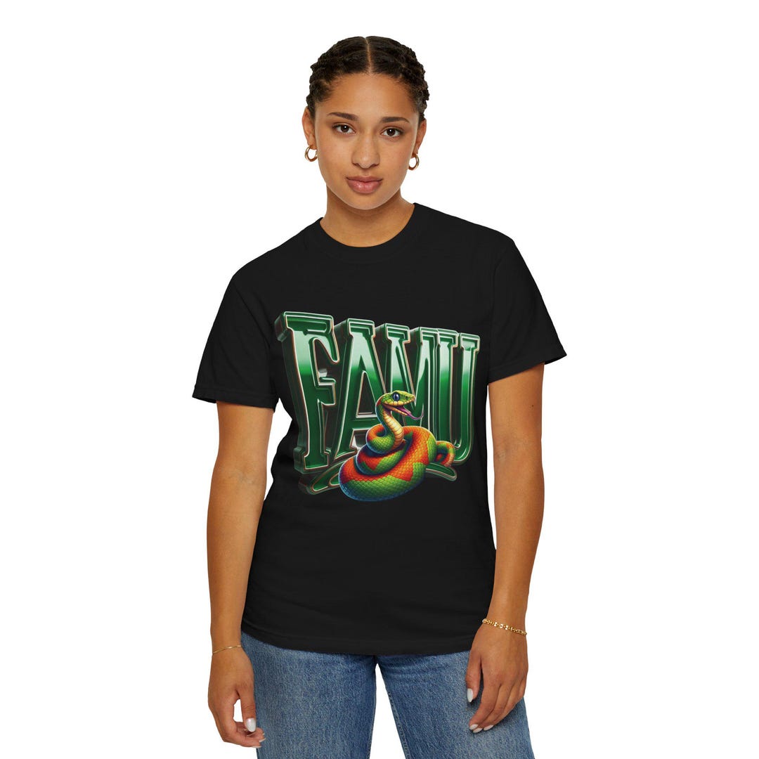 FAMU Team Spirit T-shirt, Garnet and Gold Unisex Tee, FAMU Fan Apparel ...