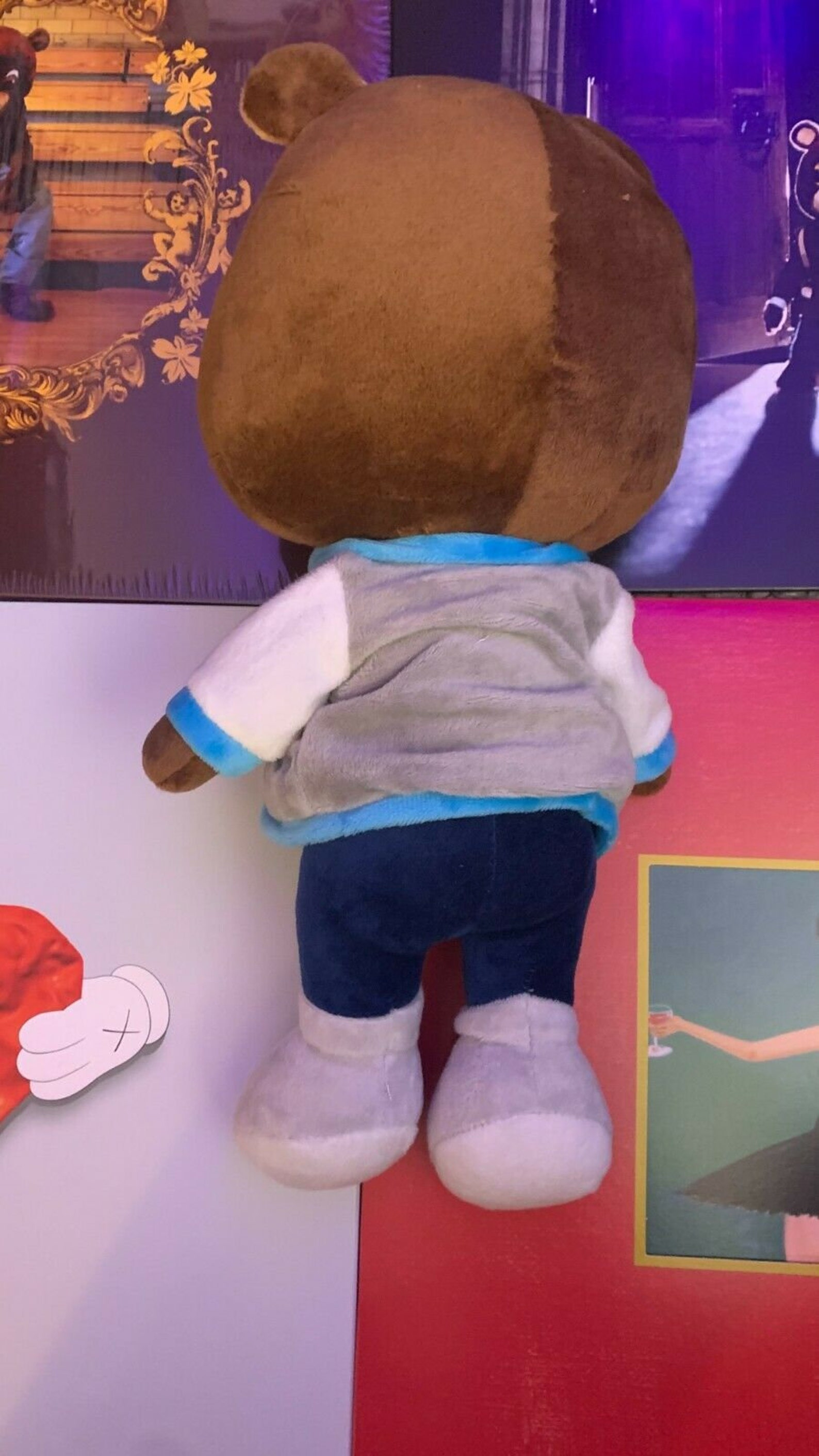 Kanye West Graduation Plush Bear CUSTOM Dropout Bear - Etsy