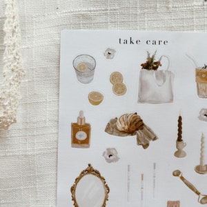 Take Care Sticker Sheet - Etsy