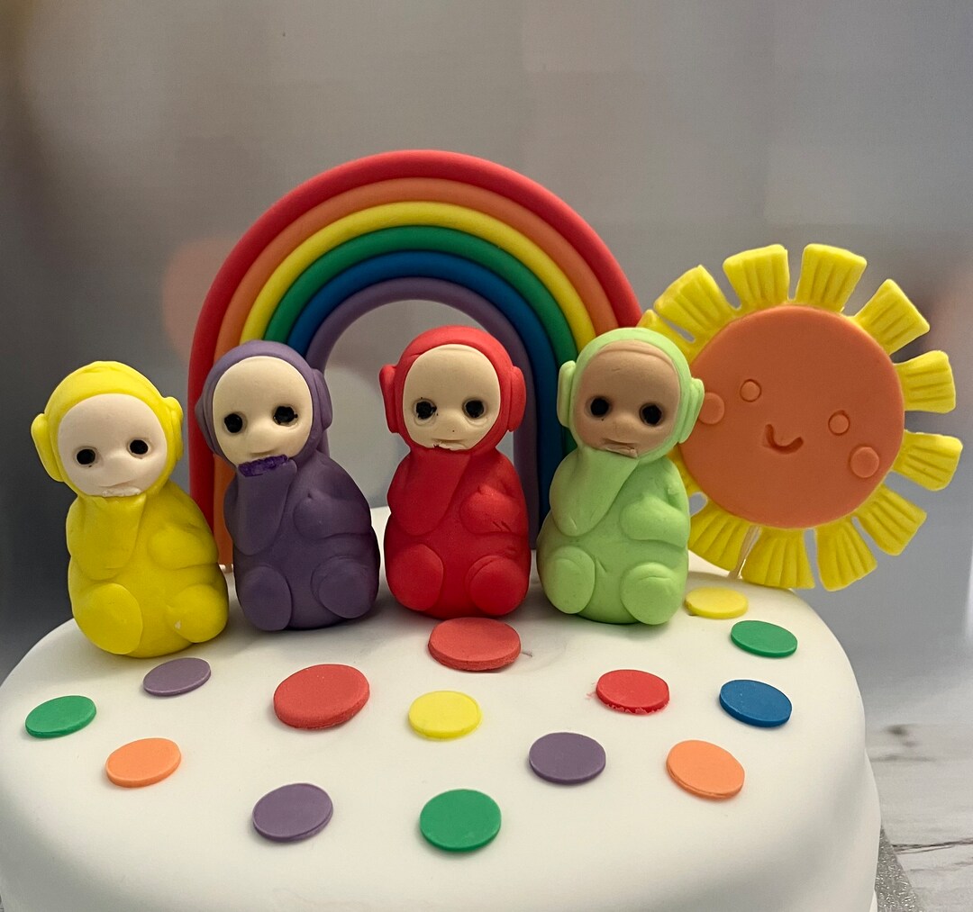 Edible Fondant Teletubbies - Etsy