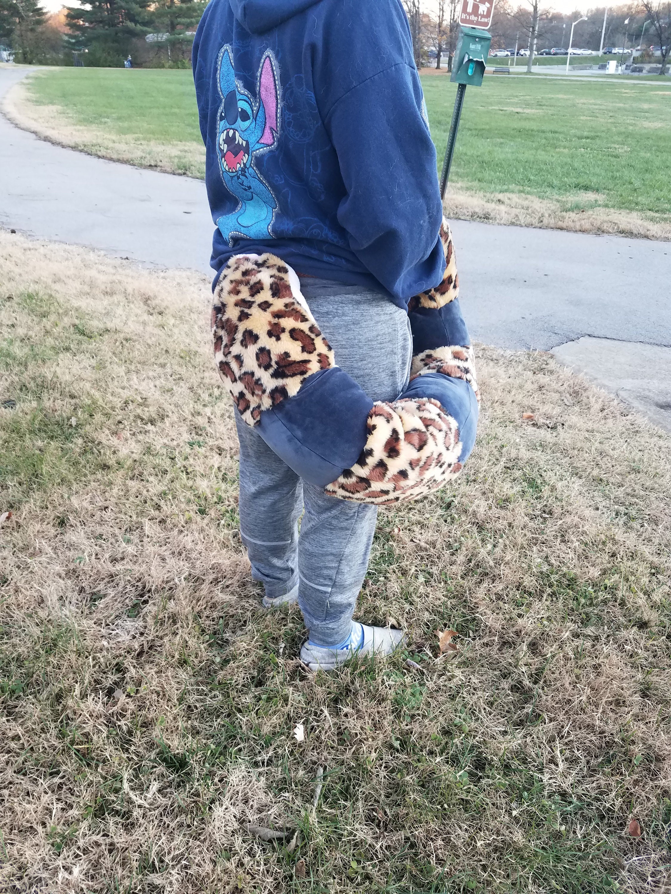 Big Cat Tail - Cheetah - Jaguar - Leopard - Rosettes - Faux Fur ...