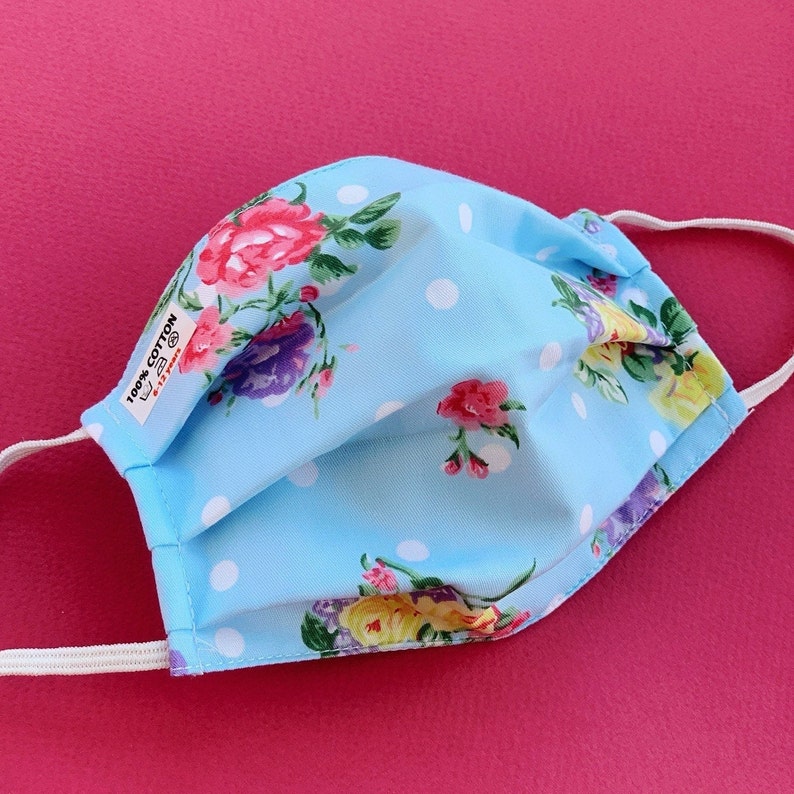 Women's Face Mask, Breathable Fabric, Washable 100% Cotton, Double ...