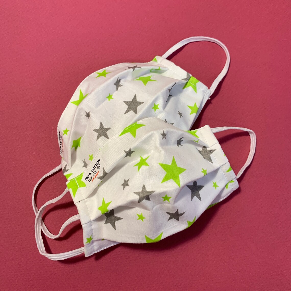 Mask Kids-children-girls Ages 6-12 Washable Reusable 100% - Etsy UK