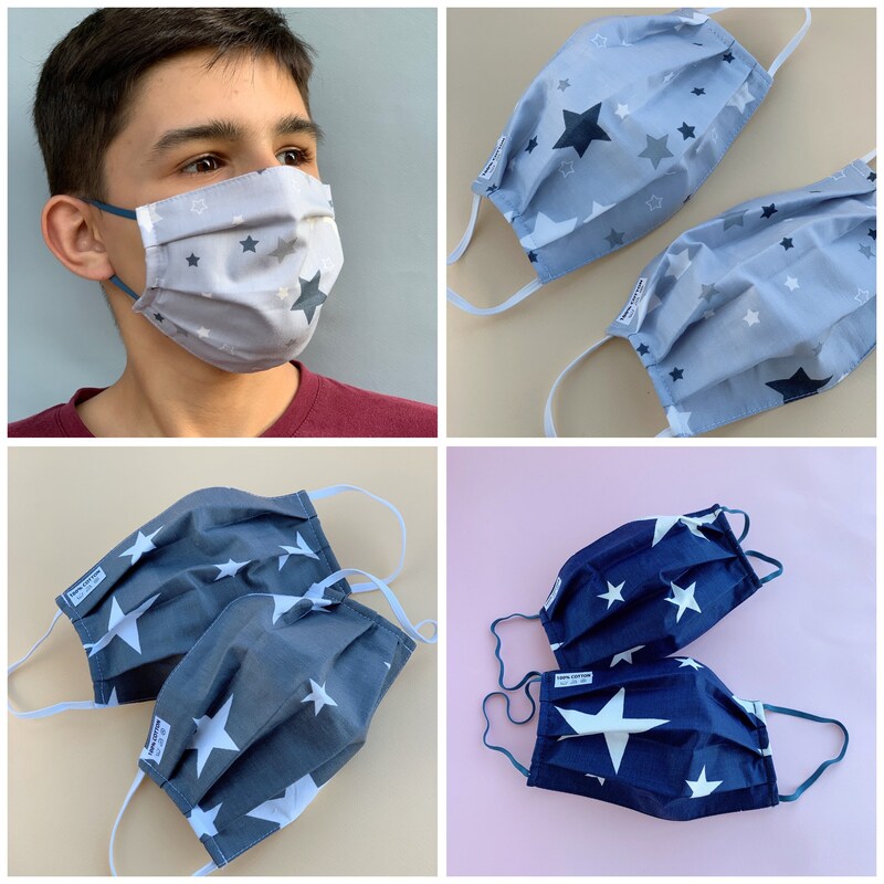 Kids Face Mask - Etsy