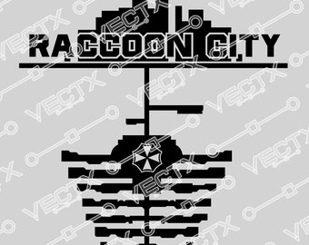 Resident evil. svg, eps, pdf, png, Instant Download - Etsy México