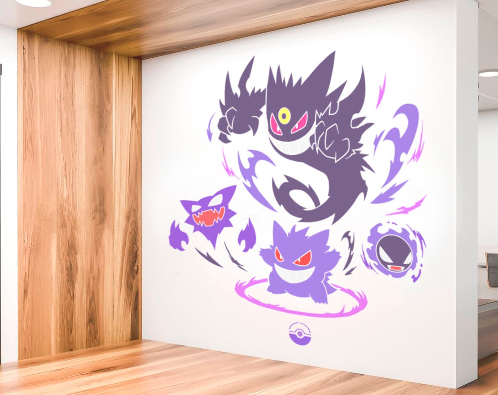 Pokemon Ghost, Gengar, Megagengar Svg, Eps, Pdf, Png, Digital Cut File ...