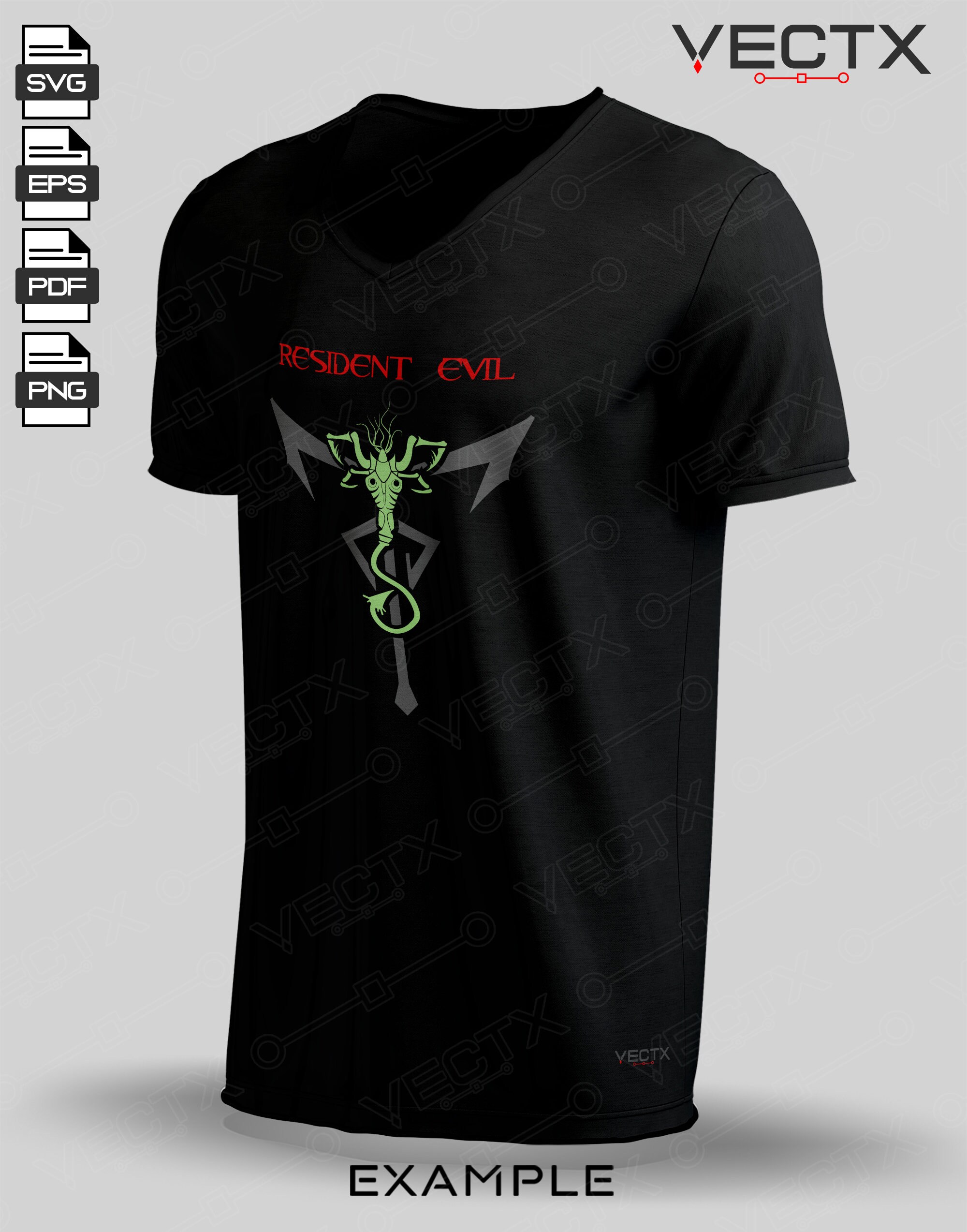 Resident evil. svg, eps, pdf, png, Instant Download - Etsy México