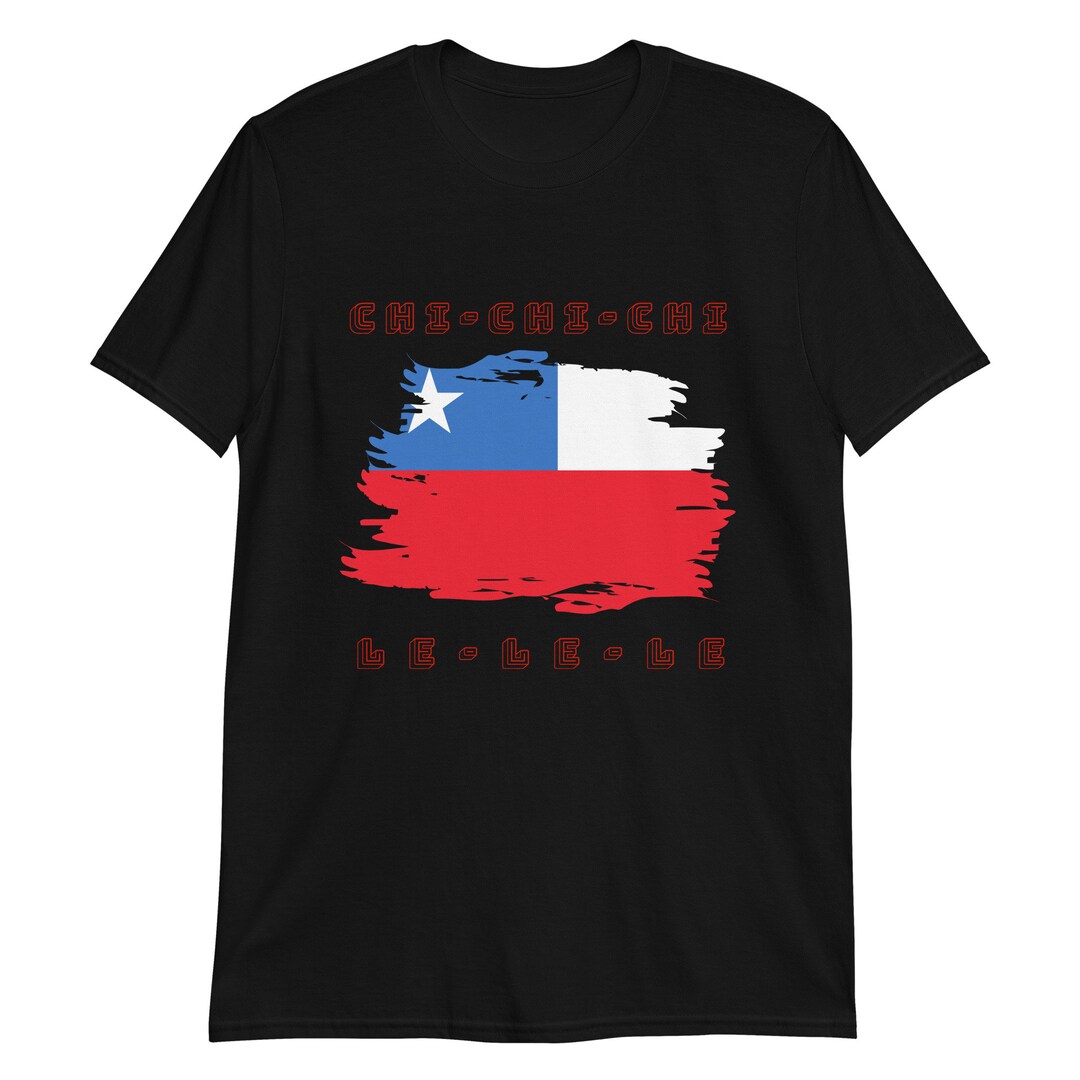 Chile Chilean Flag Short-sleeve T-shirt. - Etsy
