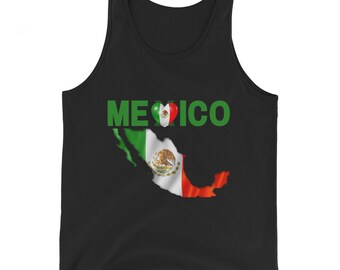 Tank Top Mexican Flag Mexico Flag Bandera Mexicana. - Etsy