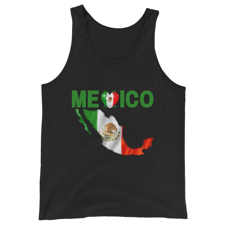 Tank Top Mexican Flag Mexico Flag Bandera Mexicana. - Etsy