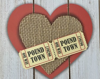 Ticket to Pound Town Vinyl Decal - Etsy
