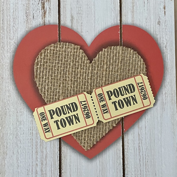 Ticket to Pound Town Sticker - Etsy
