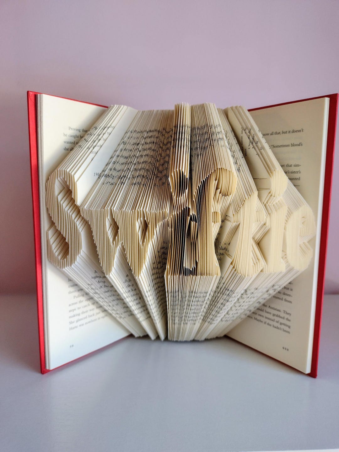 Swiftie Folded Book Art - Etsy