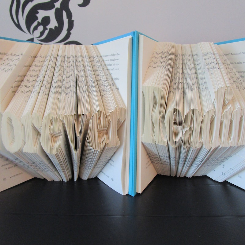 Folded Books - Etsy